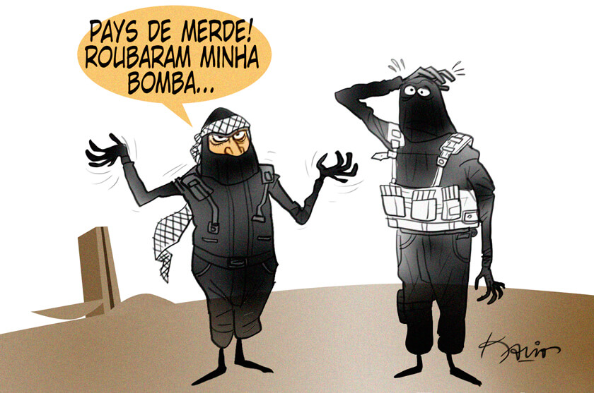 Não é preciso ser terrorista para saber que vai dar merda | Metrópoles