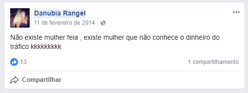 Primeira-dama do tráfico na Rocinha ostenta na rede, mesmo foragida ...