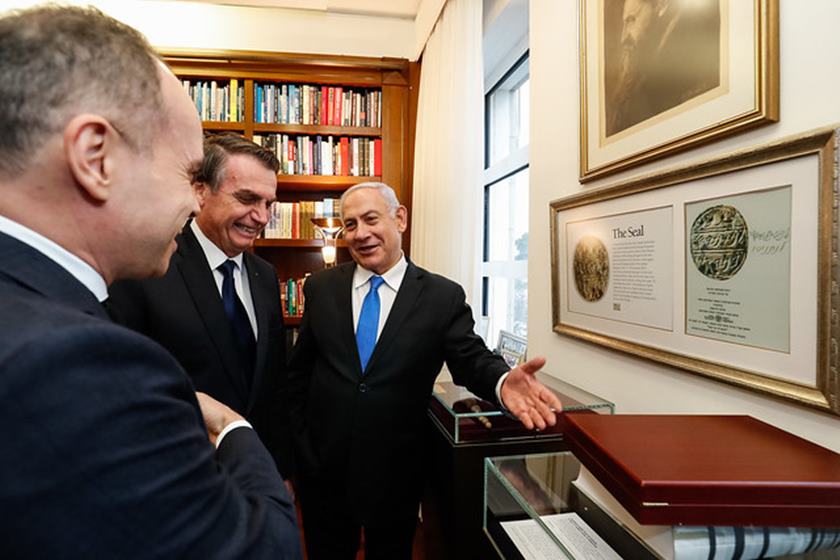 Terceiro dia de Bolsonaro em Israel muda o foco para a economia ...