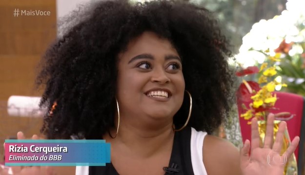 No Mais Você, Rízia fala sobre participação no BBB19: “Renasci ...