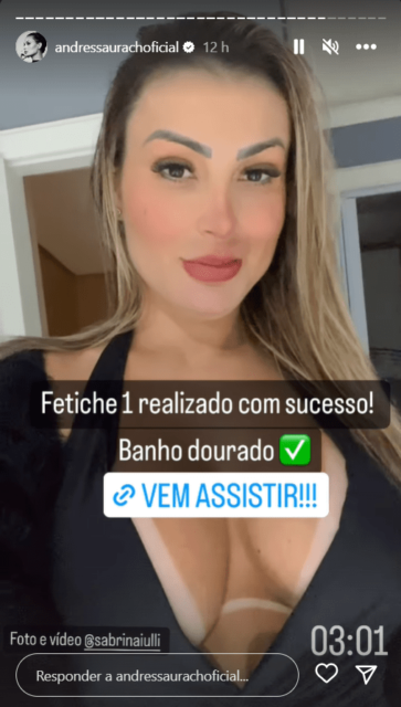 Andressa Urach é internada para cirurgia de emergência | Metrópoles