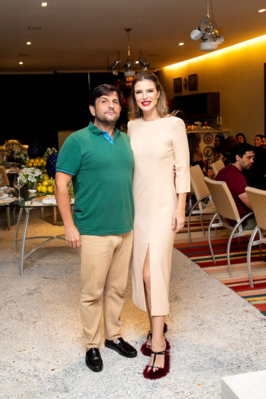 Juliano e Duda Amorim oferecem jantar para médico Ivan Rollemberg ...