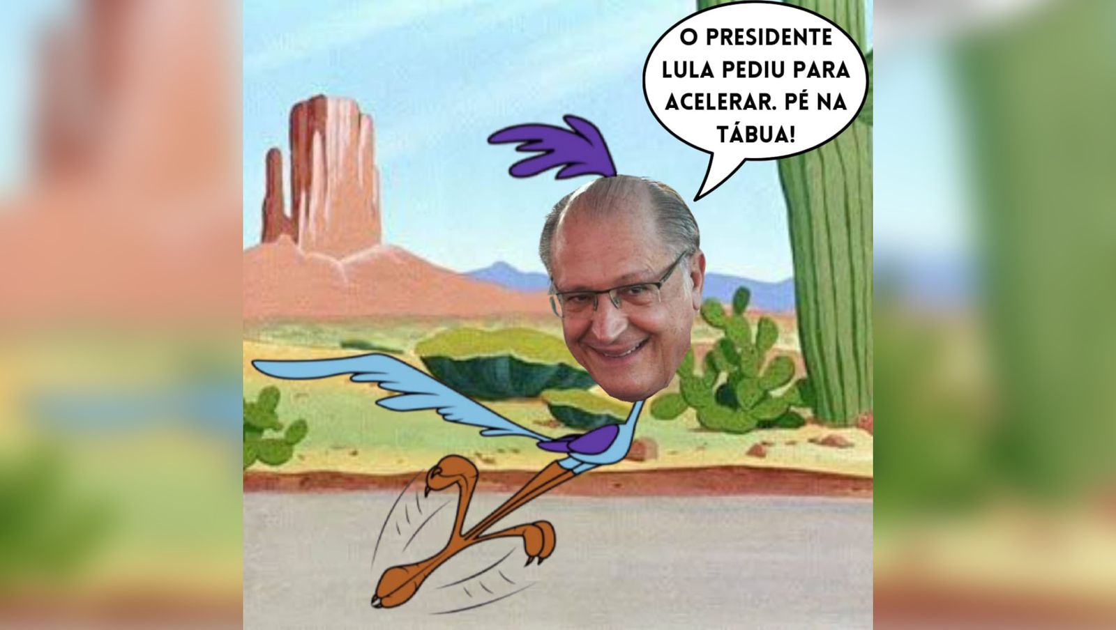 Alckmin posta meme após cobrança de Lula: “Pé na tábua” | Metrópoles